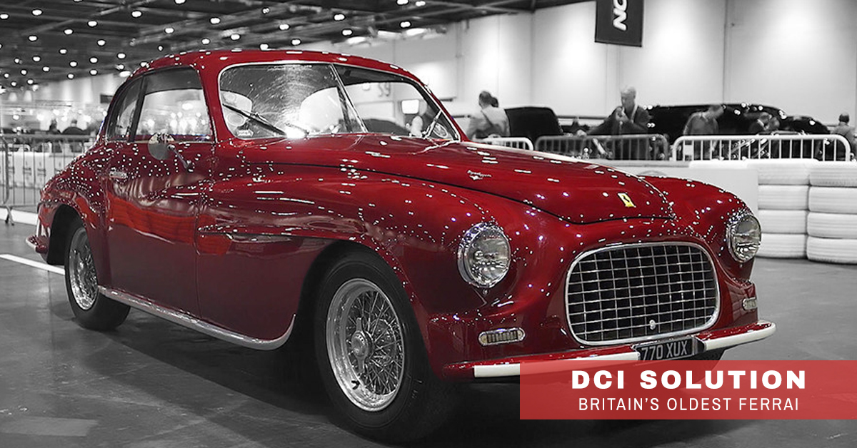 Ferrari Friday: Britain's Oldest Ferrari is a Star in London | DCI Solution